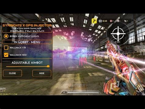CODM GARENA INJECTOR CHEAT FREE INJECTOR VERSION SAFE NO BAN SYNDICATE X OPS