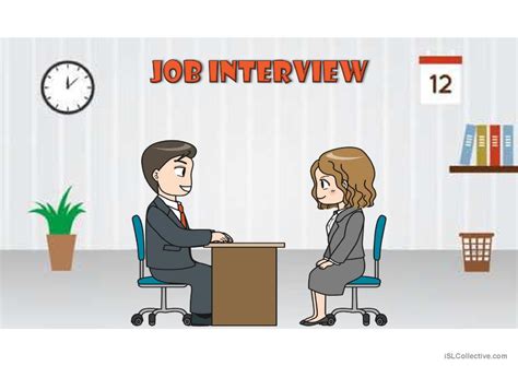 Job Interview Several Tasks English Esl Powerpoints