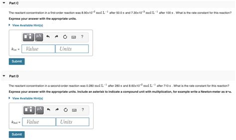 Solved A Review | Constants I Periodic Table The integrated | Chegg.com