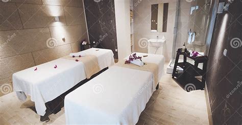 Interior Of Massage Saloon Stock Image Image Of Furniture 112651441