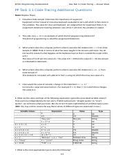 Programming Fundamentals Code Tracing Variable Types KIT Course Hero