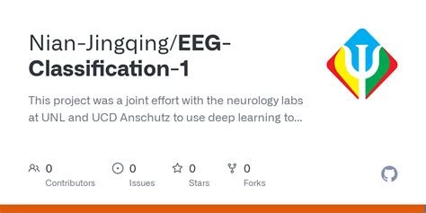 GitHub Nian Jingqing EEG Classification This Project Was A Joint Effort With The Neurology