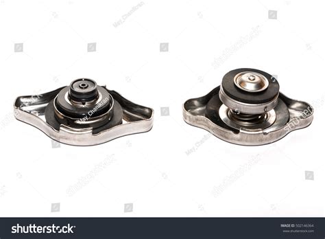 Different Types Car Radiator Cap Isolated Stock Photo Edit Now 502146364
