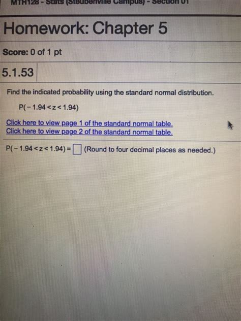 Solved Homework Chapter 5 Score 0 Of 1 Pt 5 1 53 Find The