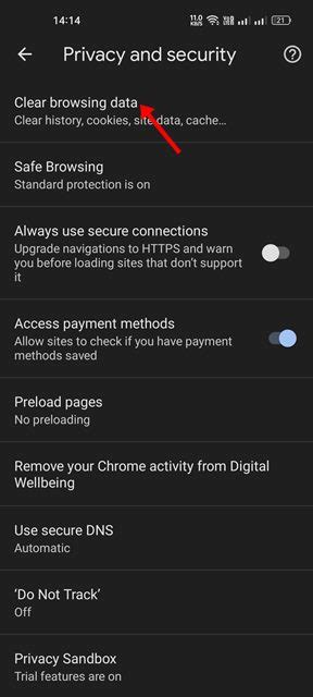 Fix Google Chrome Not Loading Pages On Android Methods