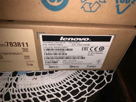 Lenovo Thinkpad Ultra Dock W Komada Za Eur