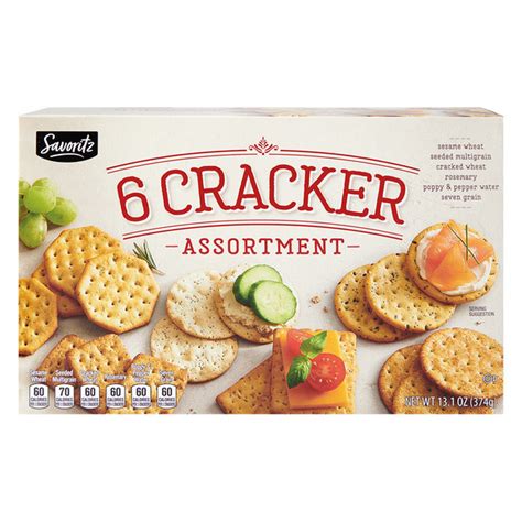 Aldi Savoritz Six Cracker Assortment Same Day Delivery Or Pickup Instacart