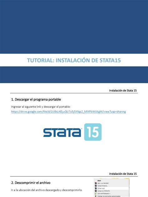 tutorial stata pdf
