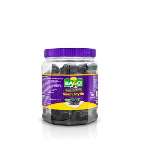 Bagci Gemlik Yagli Sele Black Olives Fici Tin Village Quality Products