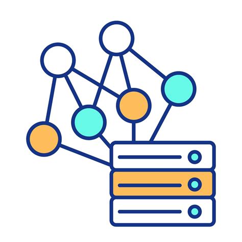 Non Parametric Statistical Analysis Rgb Color Icon Data Servers