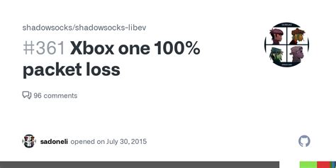 Xbox One 100 Packet Loss · Issue 361 · Shadowsocksshadowsocks Libev