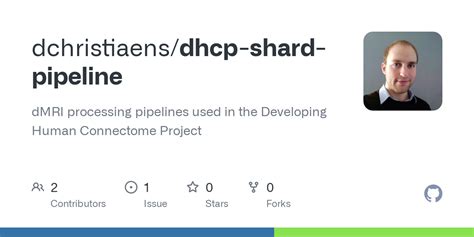 Github Dchristiaensdhcp Shard Pipeline Dmri Processing Pipelines