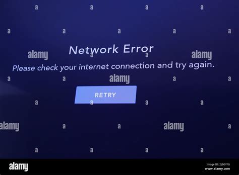 No Internet Connection Error