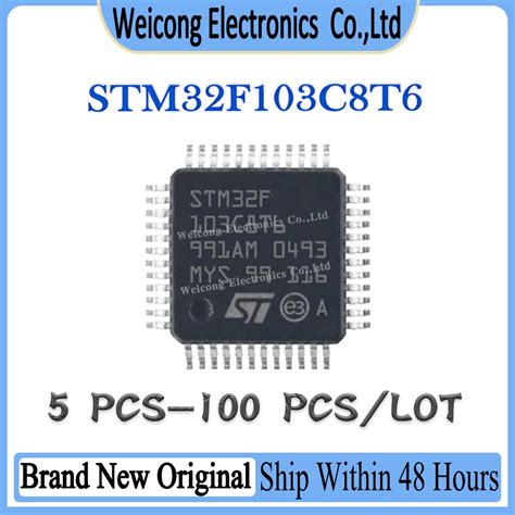 New Original STM32F103 STM32F103C8T6 STM32F103C8T STM32F103C8 STM32F103C STM32F STM32 STM IC MCU
