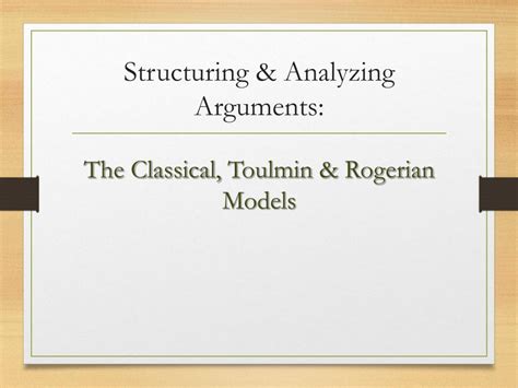ppt structuring and analyzing arguments powerpoint presentation id