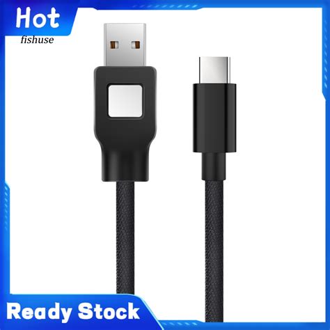 Kdfh สายชาร์จ Usb เป็น Type C บลูทูธ 50 องศา ชาร์จเร็ว อเนกประสงค์