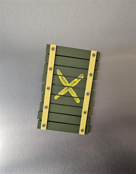 Rainbow Six Siege Barricade Magnet 3d Printed R6 Prop Video Game Prop Magnet Gaming Etsy