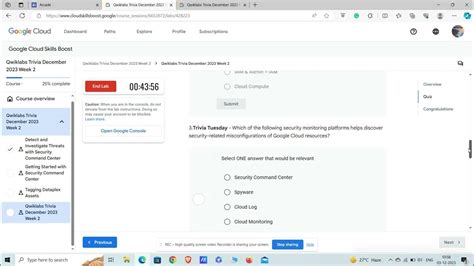 Qwiklabs Trivia December 2023 Week 2 Answers Youtube