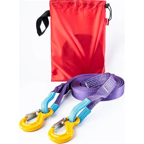 Буксировочный эластичный трос Tplus PRO Secura 6 т, 6 м, крюк/крюк ...