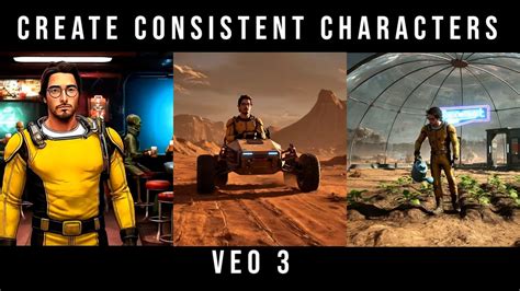 How to Create Consistent Characters with Googles VEO 3 and Flow - Full Tutorial -This works ...