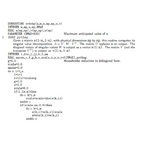 numerical recipes in fortran 77 the art of scientific computing 2nd