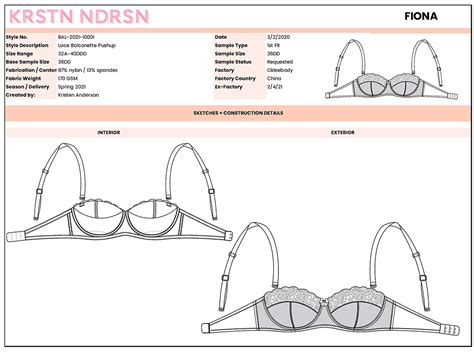 What Is A Tech Pack Developing A Tech Pack For A Fashion Factory