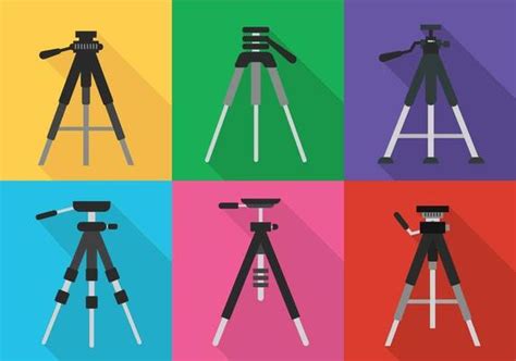 Camera Tripod Vector Art Icons And Graphics For Free Download