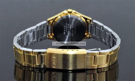 Casio Damennuhr Analog Ltp 1130n 9brdf Gold Damen Uhr Rund Klein