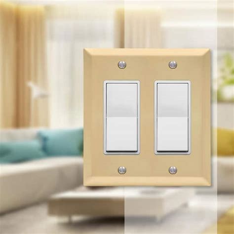 Brass Light Switch Plates The Home Depot
