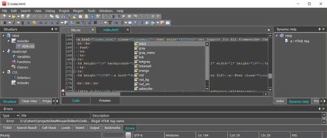 Editor Gratuito De Php Html Css Javascript Codelobster Ide Programadores Deprê