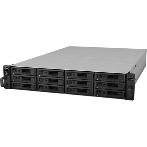 Synology Rx1216sas Baía De Discos Preto