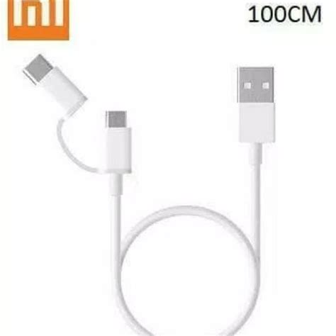 Jual Cable Data Xiaomi In Usb Type C Cm Original Shopee Indonesia