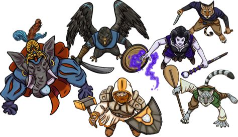 Dnd Roll20 Player Icons By Ydera On Deviantart