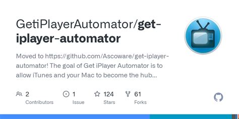 Github Getiplayerautomatorget Iplayer Automator Moved To Ascowareget