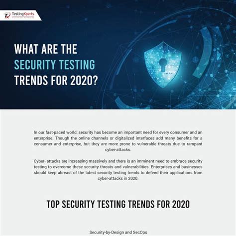 Security Testing Trends For 2020 Pdf