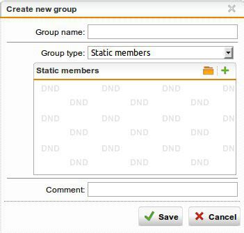 WebAdmin Dialog Boxes
