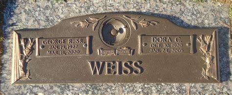 Dora Catherine Hutchinson Weiss Find A Grave Memorial