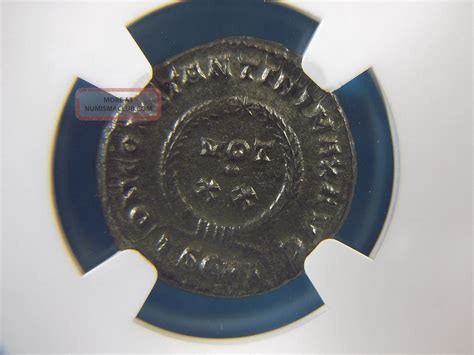 Roman Empire Ae3 Of Emperor Constantine I The Great Ngc Ch Au 4003