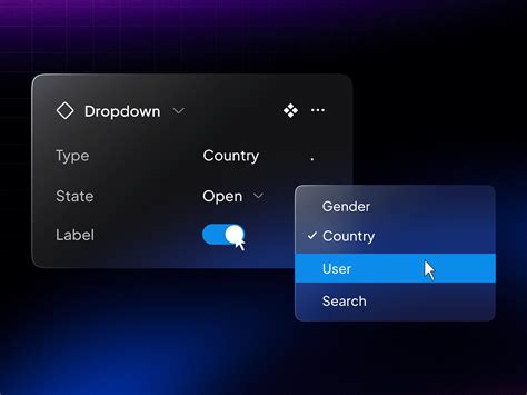 Dropdown Properties Unifiedui By Unifiedui On Dribbble Dropdown Properties Unifiedui By Unifiedui On Dribbble