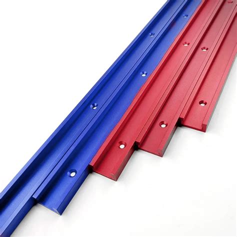 표준 T 트랙 알루미늄 목공 T 슬롯 마이터 트랙 지그 마이터 트랙 스톱 라우터 테이블 밴드 톱 Diy 도구 300 800mm