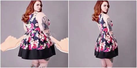 An App Stole Tess Hollidays Image And Made Her Look Thinner