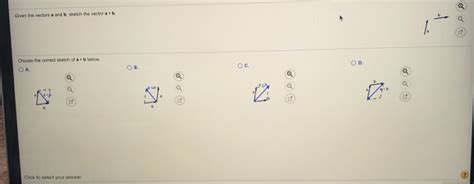 Given The Vectors A And B Sketch The Vector A B