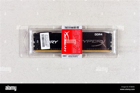 Maykop Russia November DIMM DDR Gb Kingston HyperX Fury Memory RAM Module In