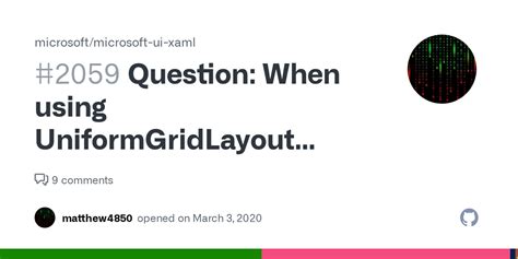 Question When Using Uniformgridlayout Items Cannot Expand Issue Microsoft Microsoft