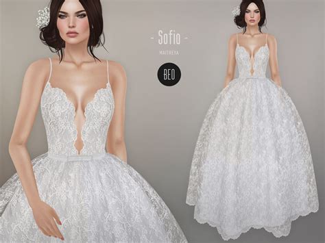 Sims 3 Wedding Dress