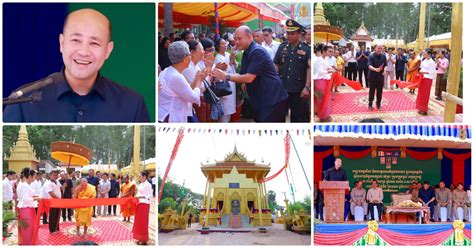 ឧបនាយករដ្ឋមន្ត្រី ហ៊ុន ម៉ានី៖សមិទ្ធផលនានាក្នុងវត្តអម្ពវ័ន កើតឡើងក្រោមដំបូលនៃសុខសន្តិភាព