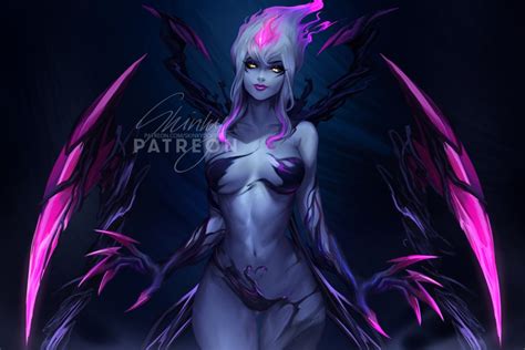 Evelynn League Of Legends Drawn By Sleinyeswownc Danbooru