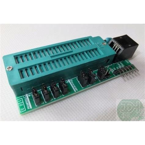 Pickit 3 Kit Pic Mcu Programmer Zif Adapter Pic18f4520 Pic16f877a