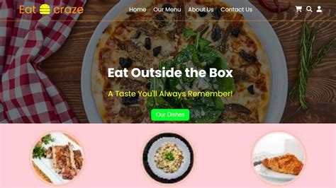 Fully Responsive Restaurant Website Using Html Css And Javascript Cody Word Youtube