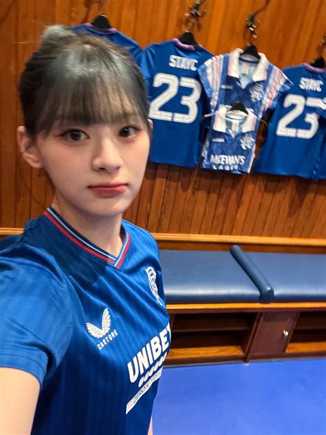 윤세은 레인저스 유니폼 겁나 이쁘네 연예인잡담 에펨코리아